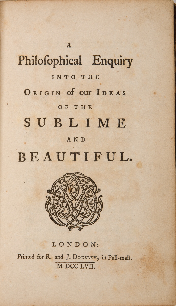 Review- Burke, “A Philosophical Enquiry into the Origins of Our Ideas ...